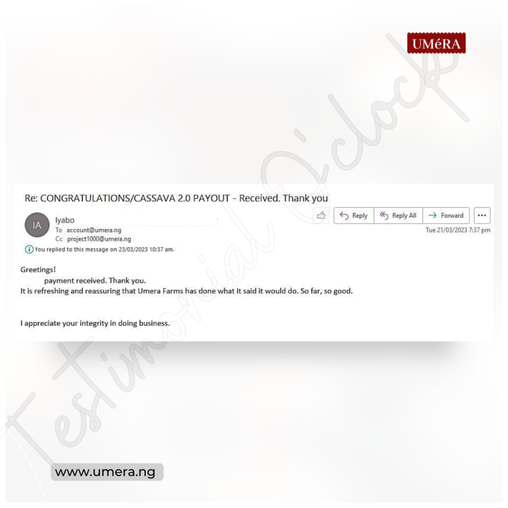 UMeRA – Smart Agricultural Investments for a Sustainable Future